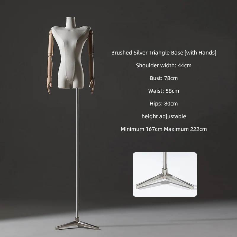 Shop Fashion Shrug Shoulders Black Mannequins for High-End Display