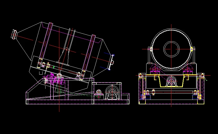 Cellulose Two-dimensional Mixer Kaolin Two-dimensional Motion Mixer ...