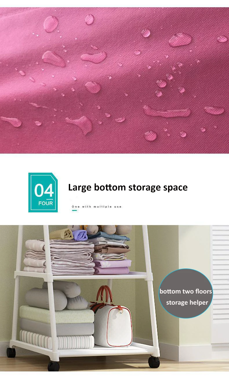 Modern Stackable Metal Living Room Vertical Coat Rack Foldable Design ...