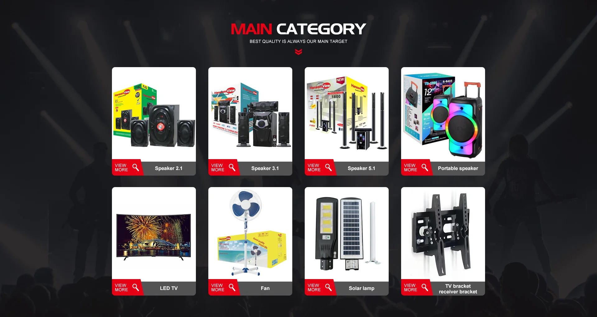 Guangzhou Haisheng Electronics Co., LTD - Speaker, LED TV; LCD TV