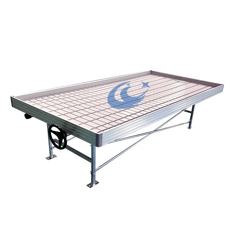 Rolling Benches Flow Tables Flood Grow Ebb And Drain Table Trays 4x8 ...