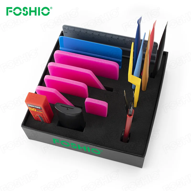 Foshio Customzize Car Wrap Tool Ppf Squeegee Vinyl Tucking Tool ...