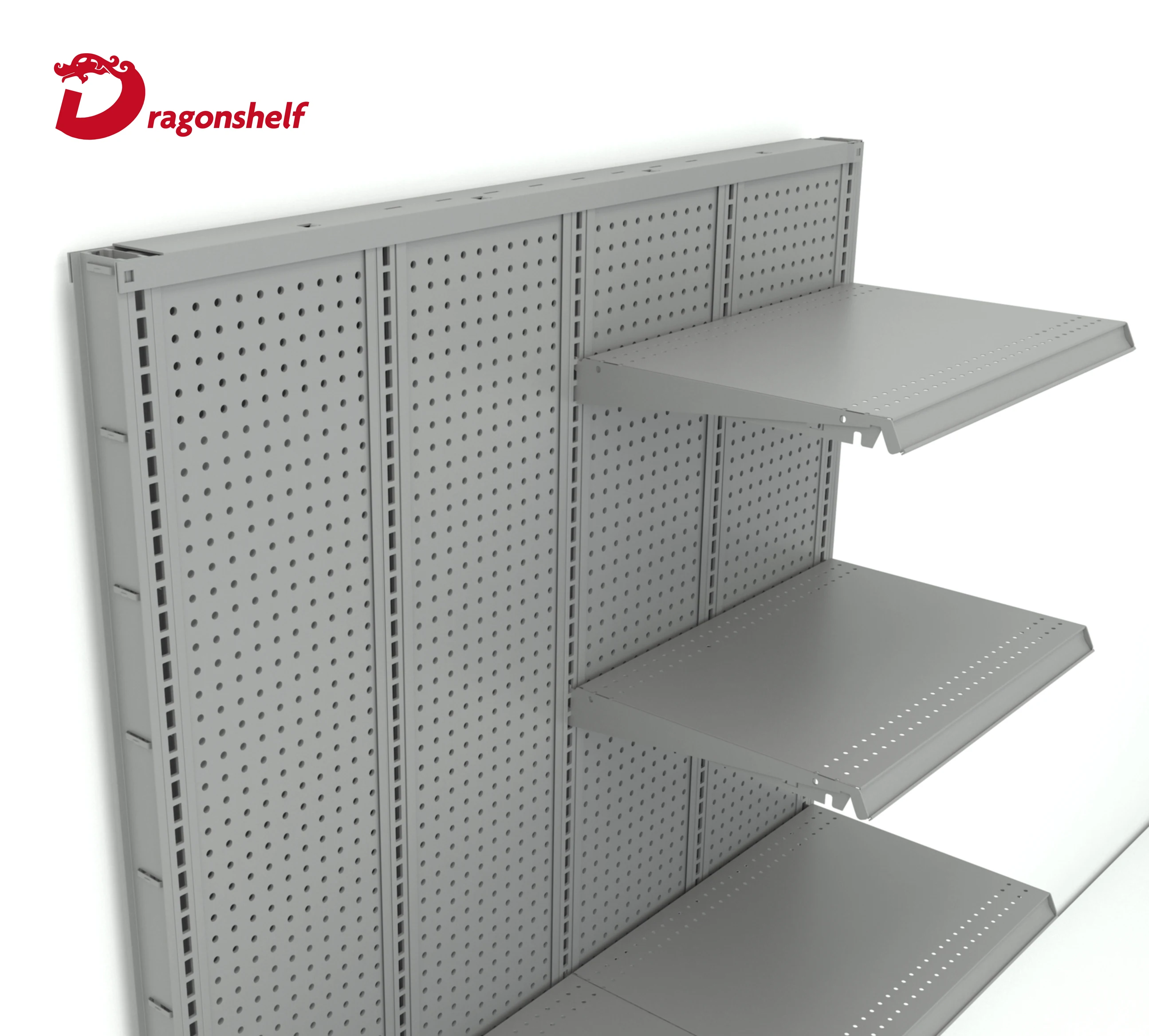 Gragonshelf Supermarket Shelves Lozier Gondola Shelving Retail Store ...