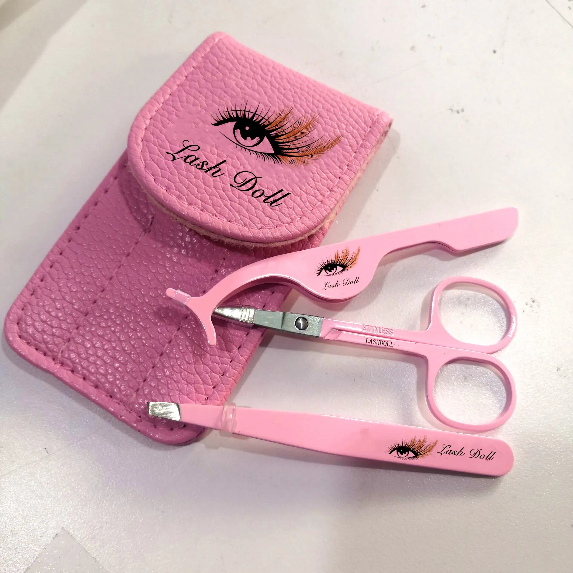 3pcs Eyebrow Eyelash Extension Tweezers - Sharp & Durable