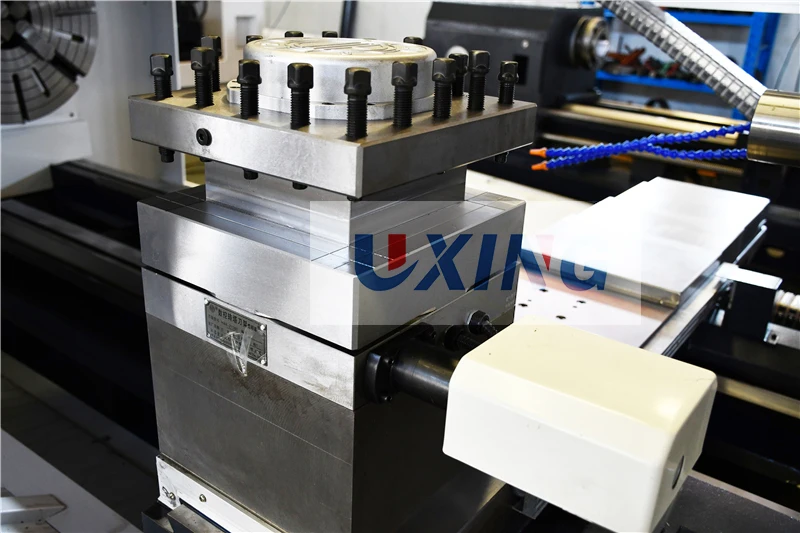 Heavy Duty Automatic Feeder Horizontal FANUC Cnc Control Lathe Machine ...