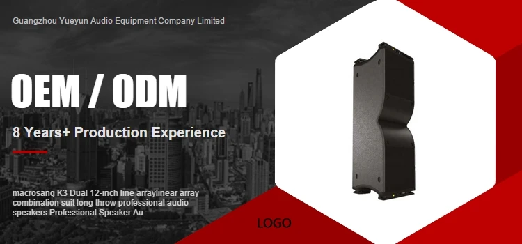 Macrosang K3 Dual 12-inch Line Arraylinear Array Combination Suit Long Throw Professional Audio ...