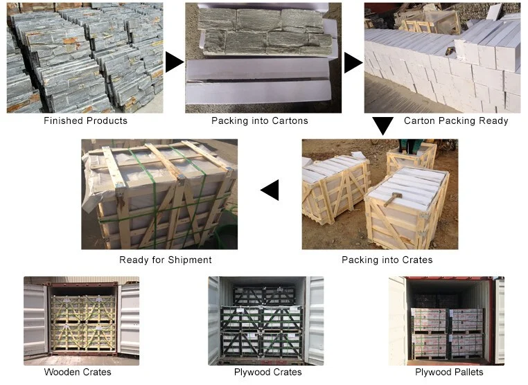 Modern Wall Culture Cladding Stack Stone Interior Brick Tile Stone ...