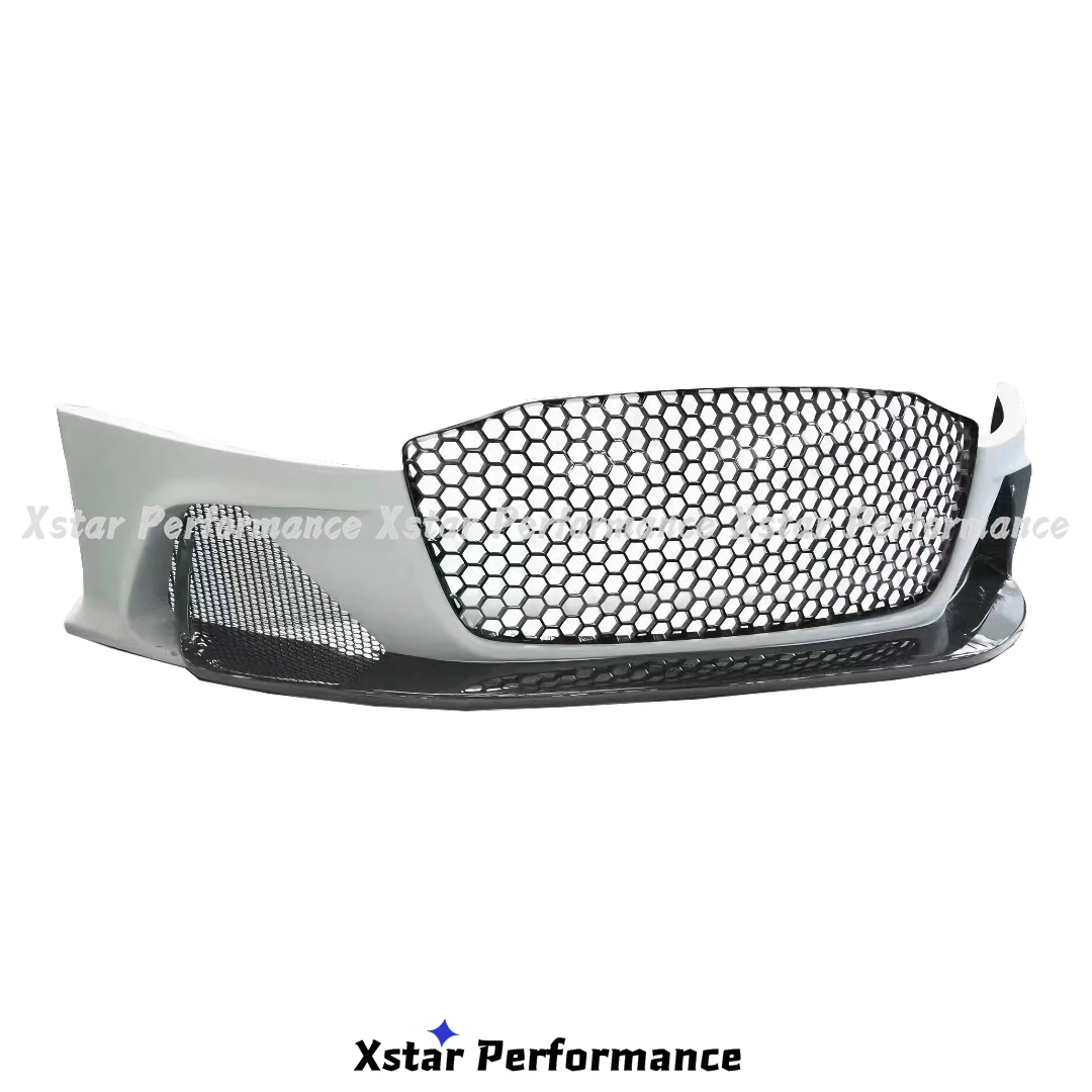 DBS Superleggera Style Half Carbon Fiber Front Bumper for Aston Martin ...