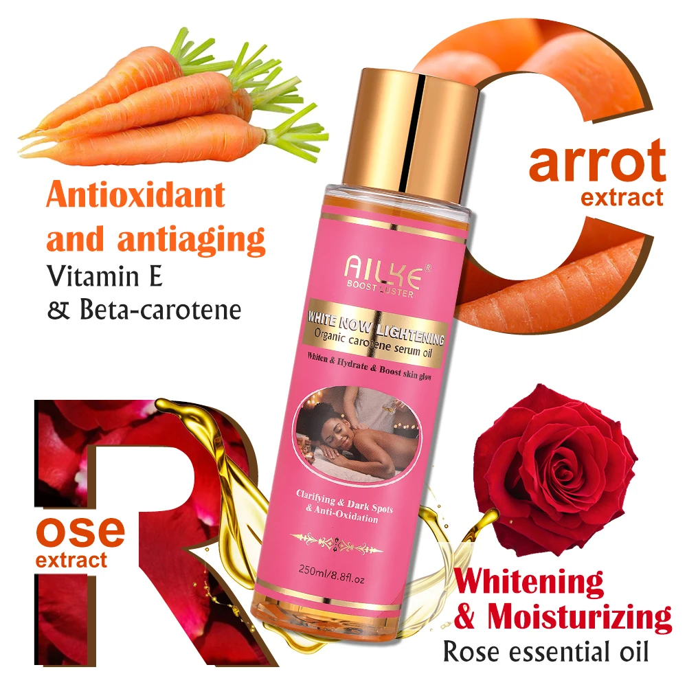 Ailke Carrot Body Oil - Whitening, Firming, and Nourishing