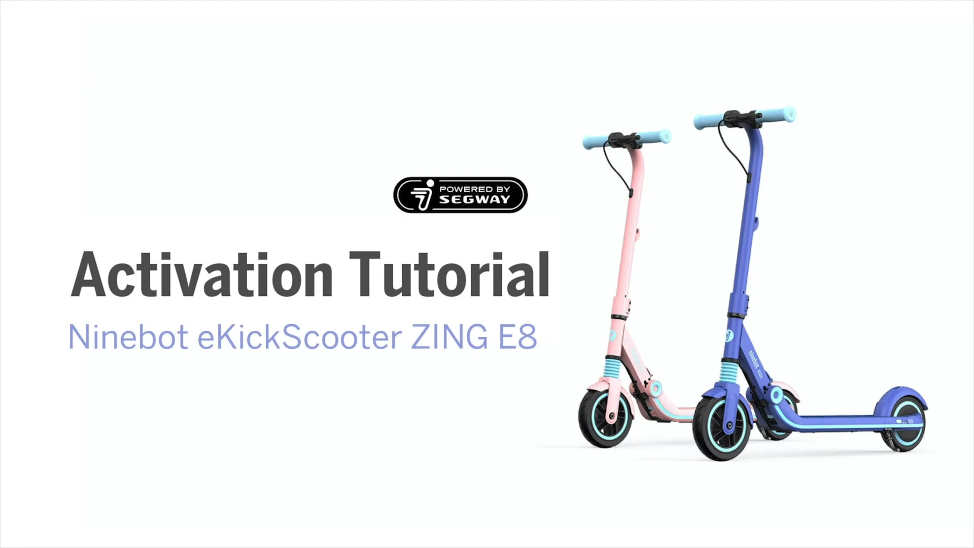 Children Electric Scooter Motorbike Ebike Ninibot E8 Kids' E Bike ...