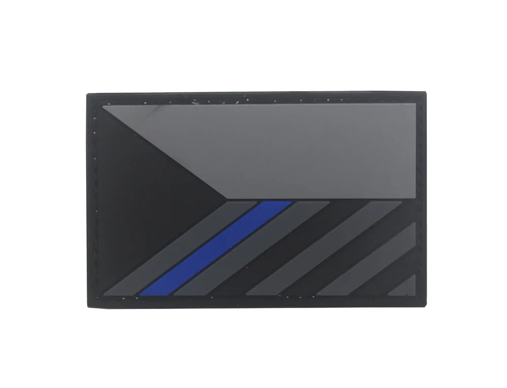 PVC Rubber National Flag Patches with Hook Loop Fastener UK Germany ...