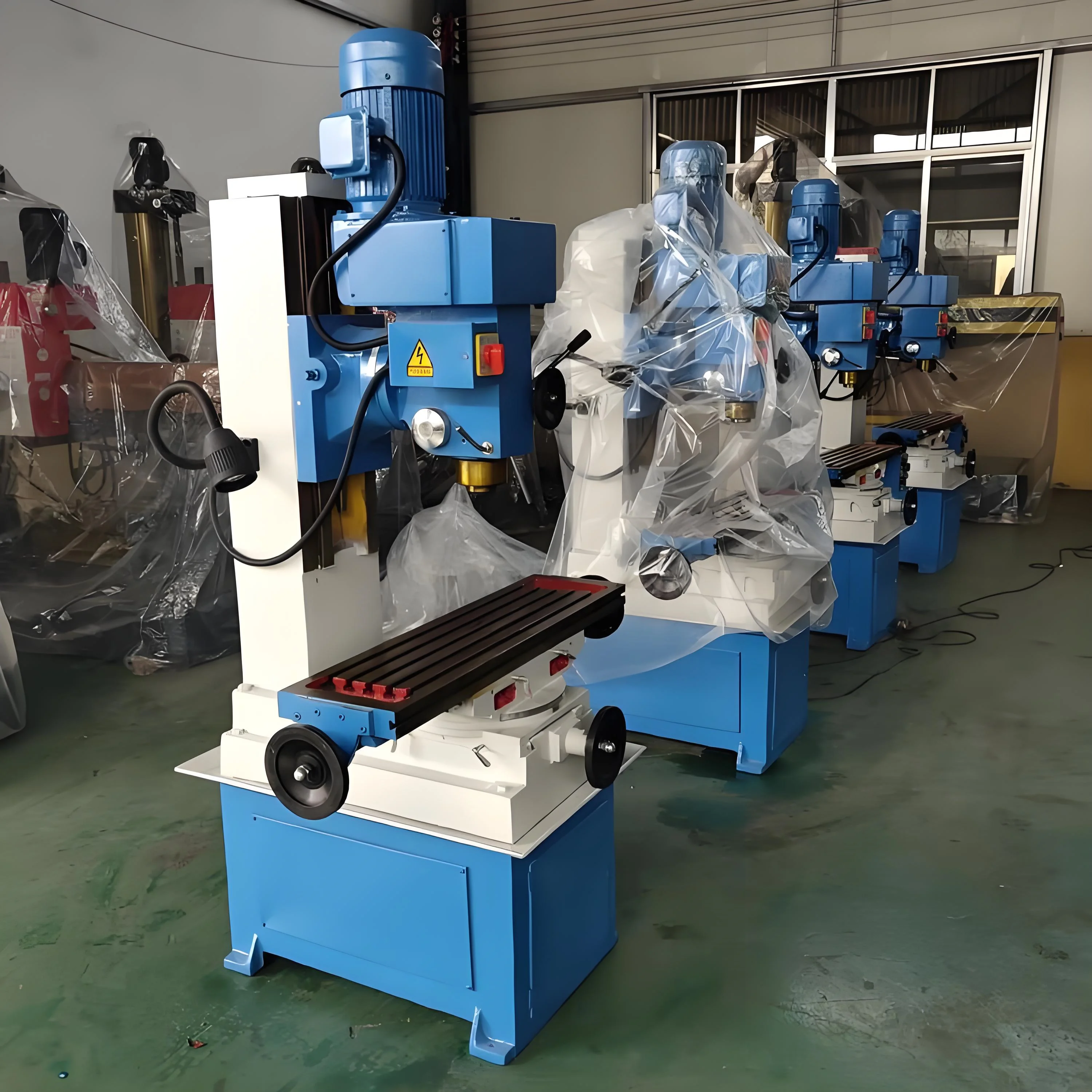 ZX50C Mini Vertical Milling Machine Chinese-Made Manual Drilling and ...