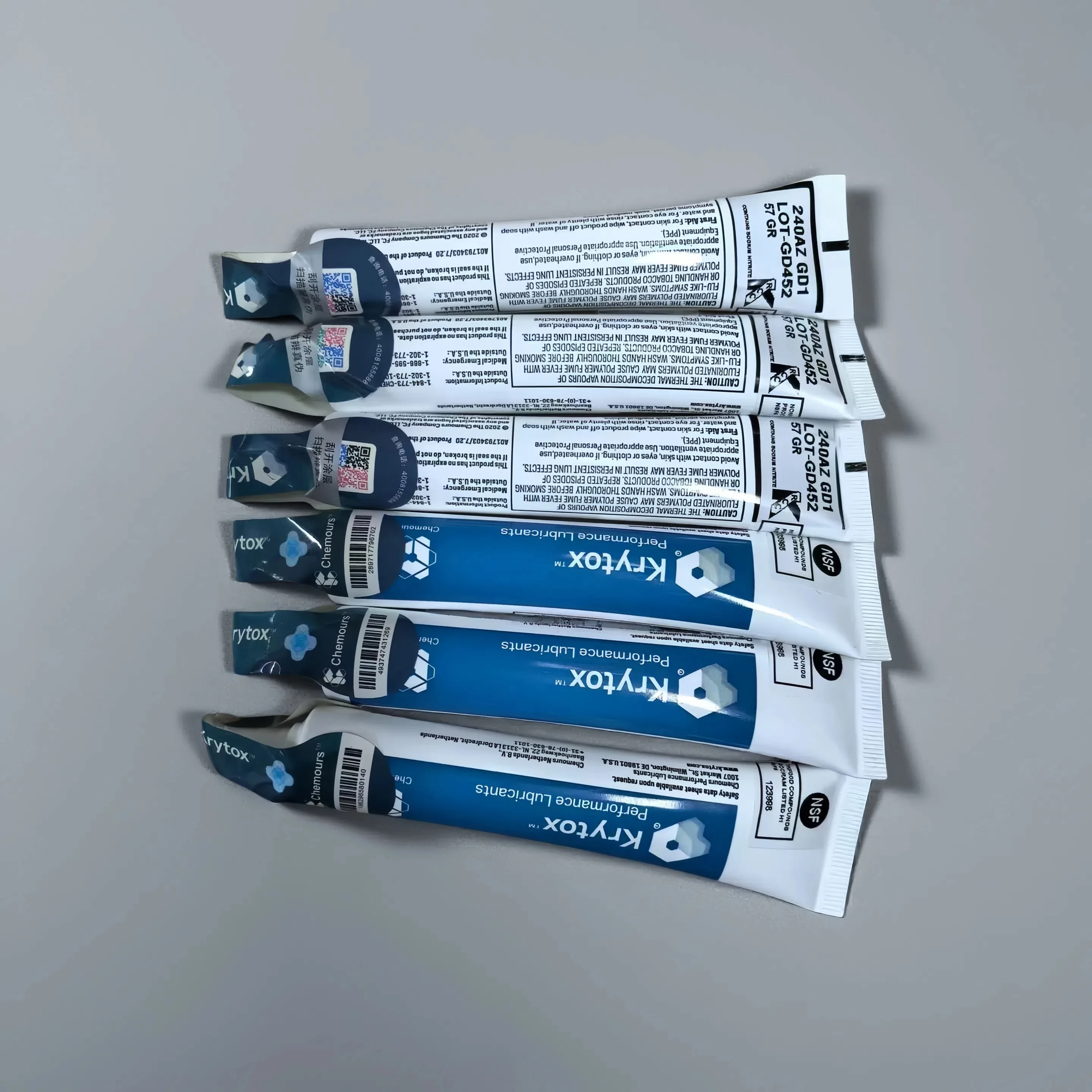 Du-pont Kry-tox 240AZ 240AB 240AC Perfluoropolyether High-temperature ...