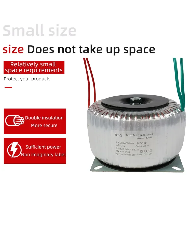 Factory Custom 26V 50W Ring Transformers for Audio Amplifiers ...