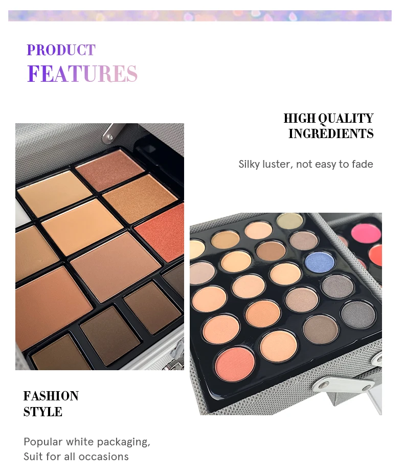 132 Color Makeup Set Box - Professional All-in-One Kit