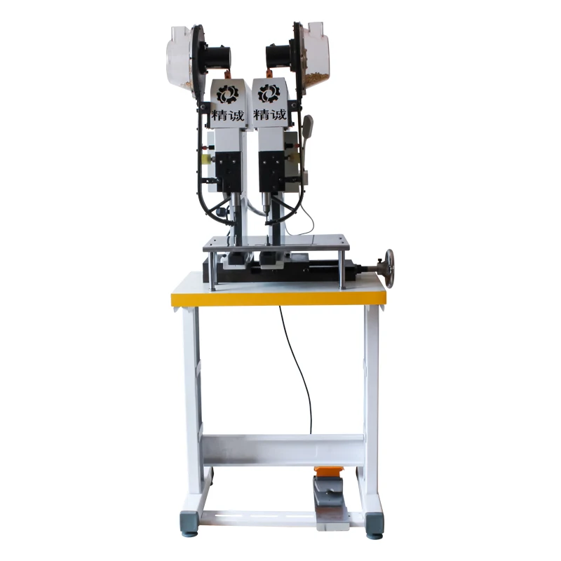 Automatic Grommet Machine Eyelet Pressing Machine Double Heads Supplier ...