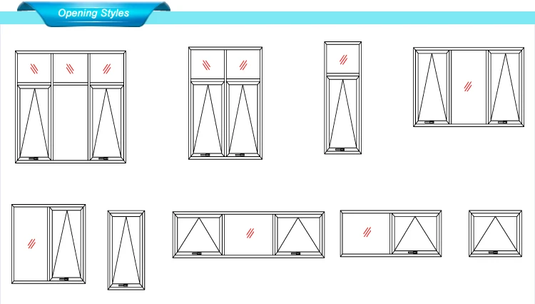 Soundproof Aluminium Gas Strut Pass Through Windows Top Hung Aluminum ...