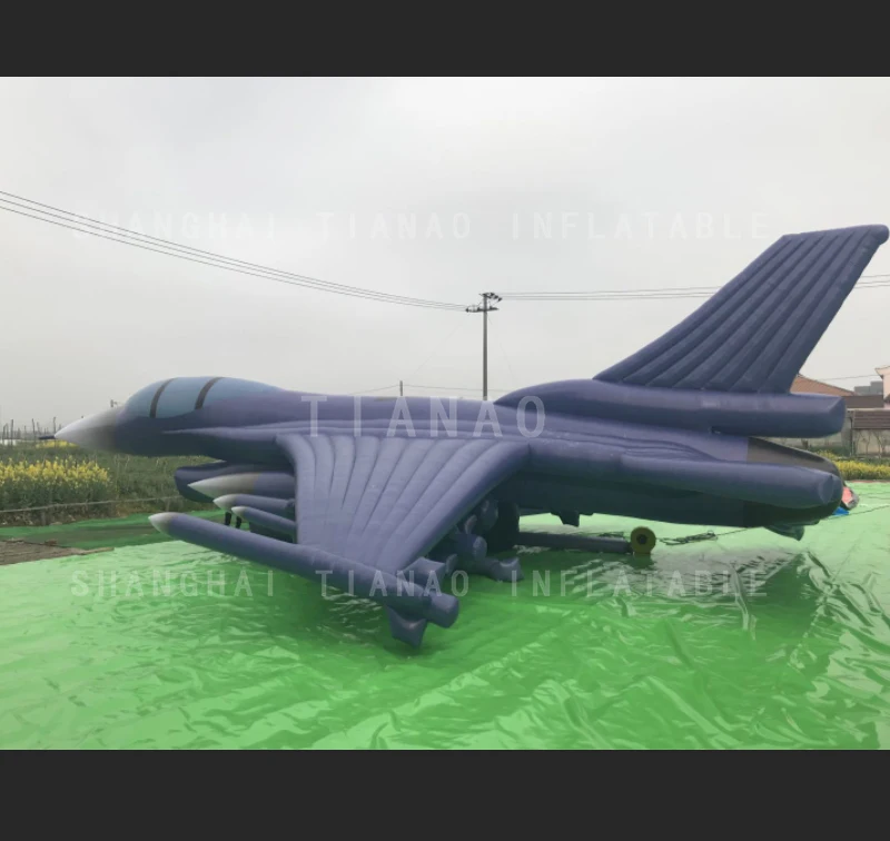 Customized Inflatable Simulation Fighter Inflatable Fighter Model ...
