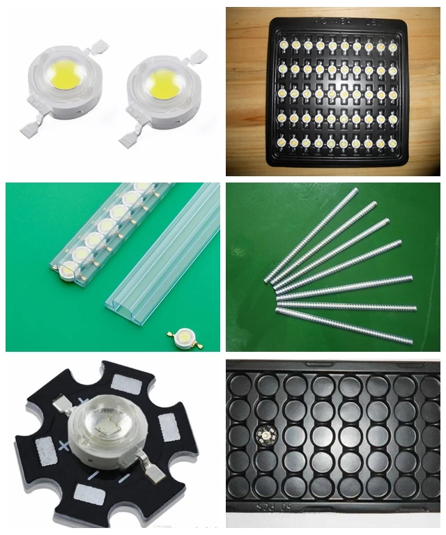 High Power Smd Led Diode 1w 3w 5w Ultra Bright Cool White With Heatsink ...