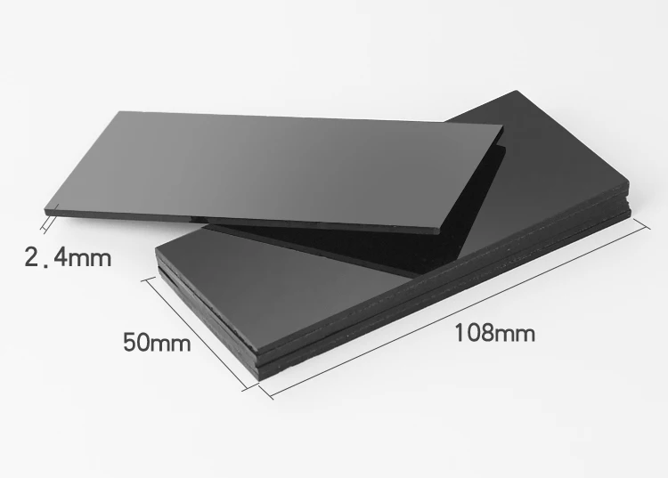Rhk Welding Lens Shade 10 Glass Edge Grinding Black Darkening Filter ...