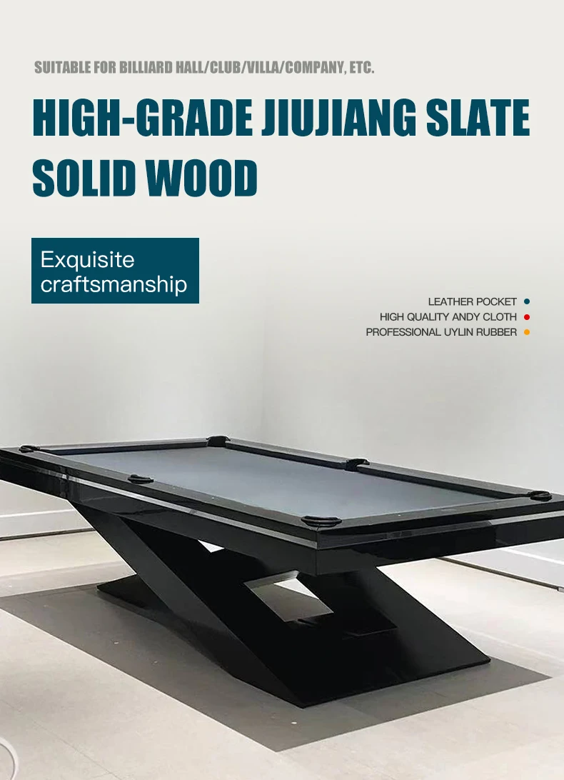 Factory Price 7ft8ft9ft Outdoor Pub Simple Size Pool Table Billiard ...