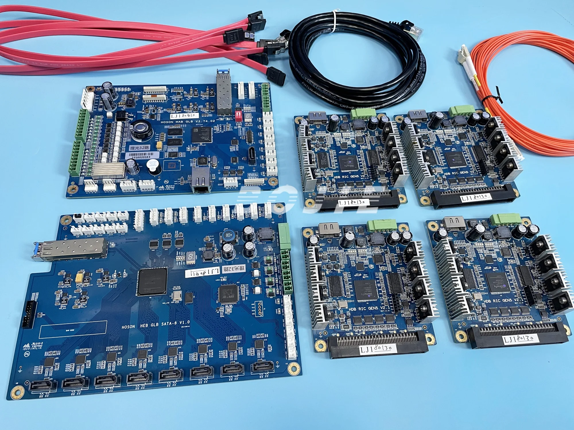 For Hoson Gen5 Gen6 Print Head 4h Flat Uv Board Kit 3.74 Version X Y Z ...