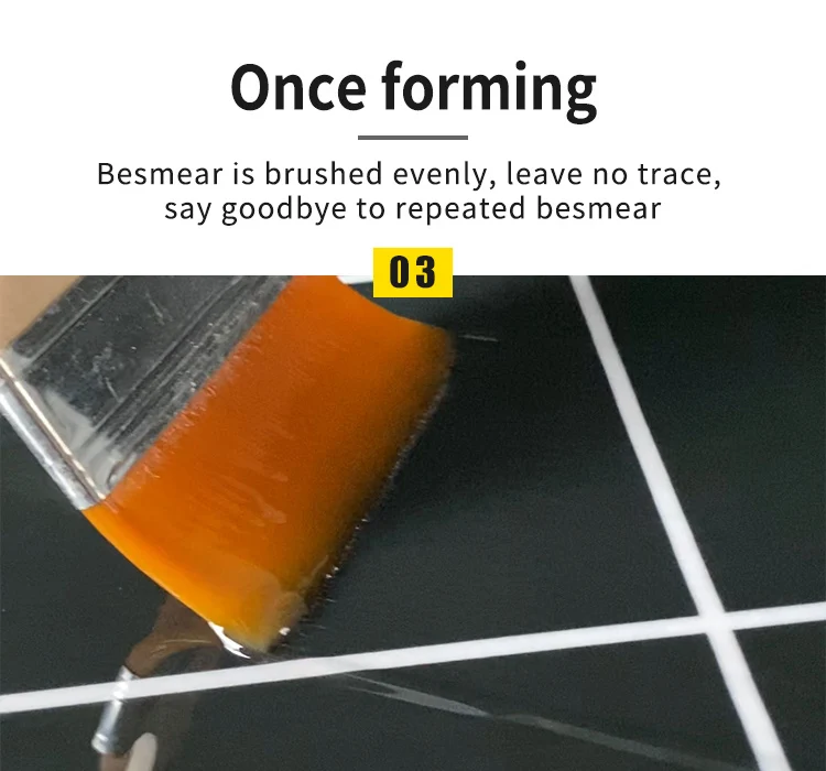 Transparent Waterproof Adhesive Tile Floor In Bathroom No Leakage ...