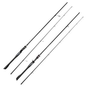 6ft 7ft 8ft Carbon Fiber Medium Power M 7-16g 6-12lbs Spinning Casting ...