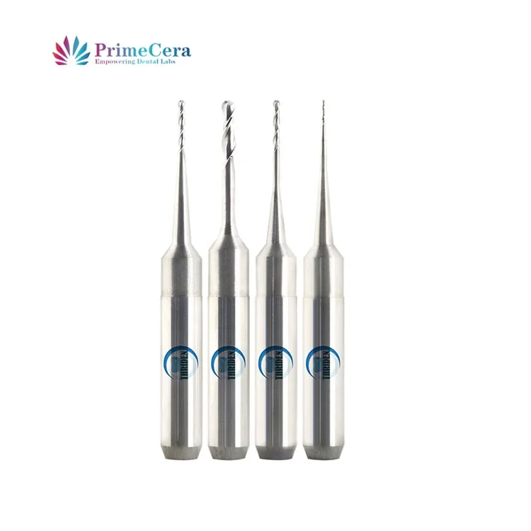 High Speed Lab Dental Milling Burs In Dentistry For Zirconia Block Pmma ...