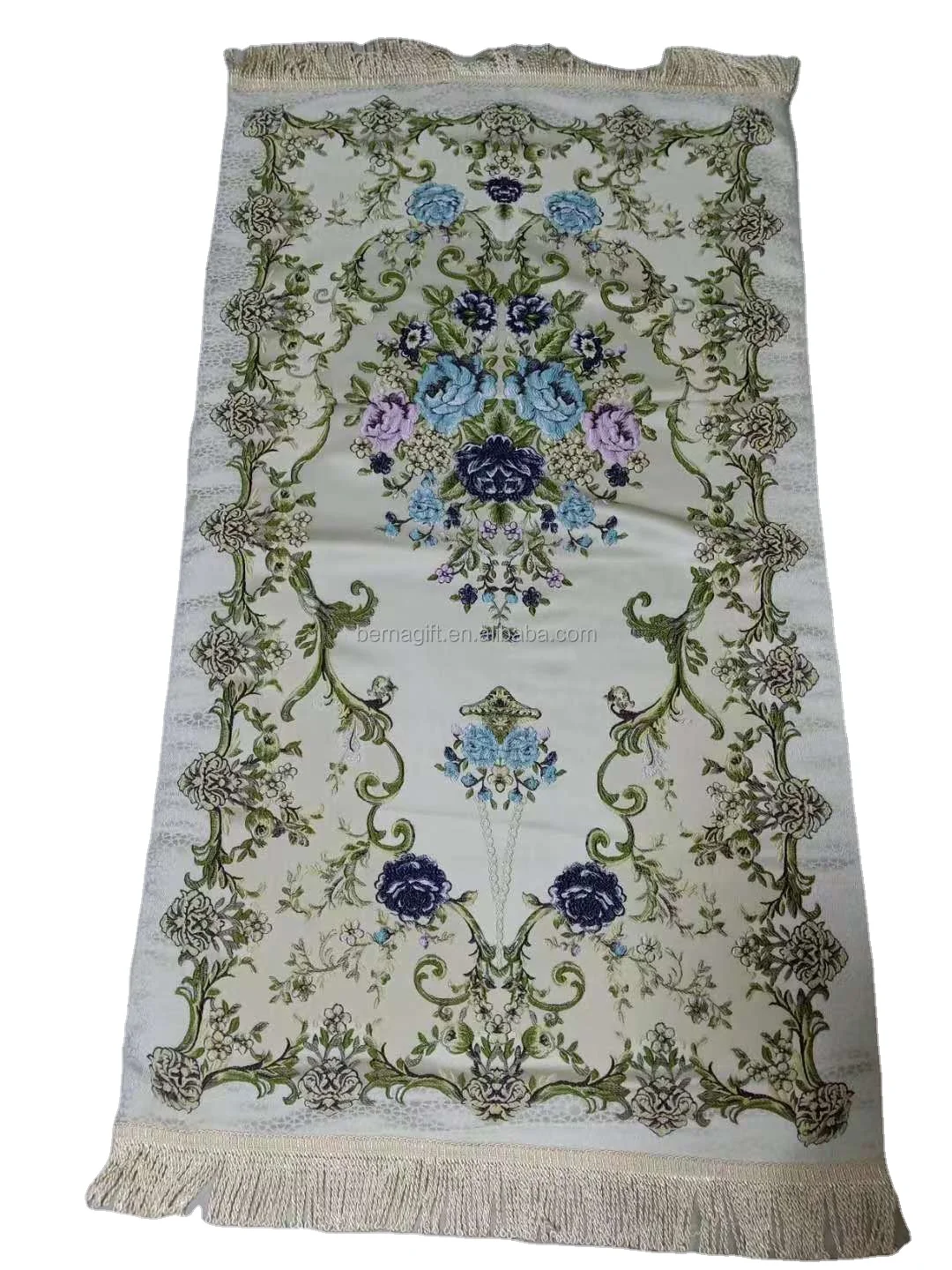Polyester Material Jacquard Embroidery New Patterns Muslim Sejadah ...