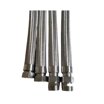High Pressure Stainless Steel Hose Braided Convoluted Flexible Metal ...