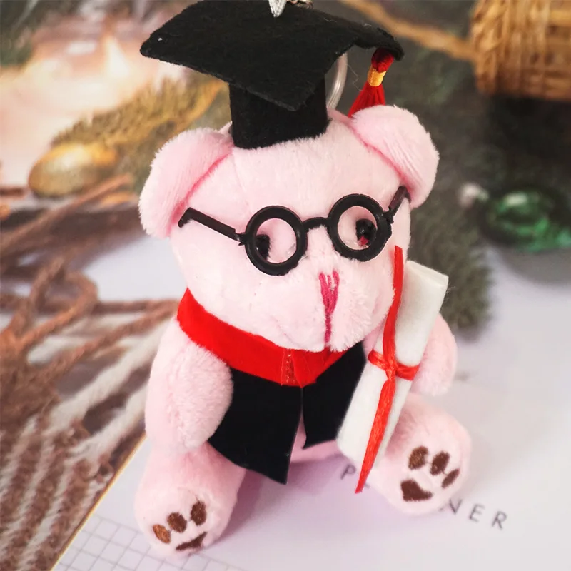 Graduation Season Student Commemorative Teddy Bear Doll Cute Doctor ...