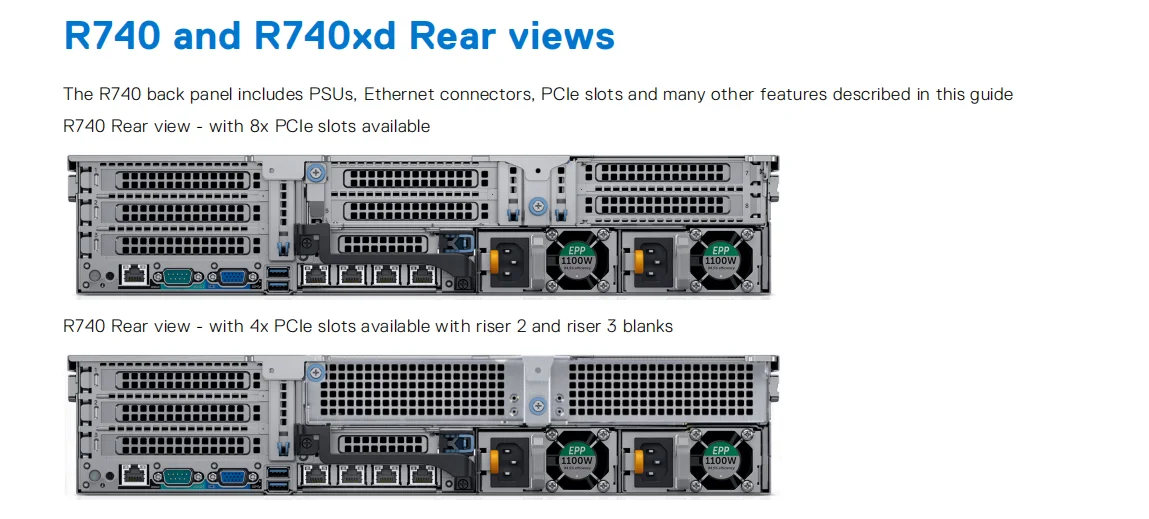 Dell Poweredge R740 Rack Server - High Performance & Reliability