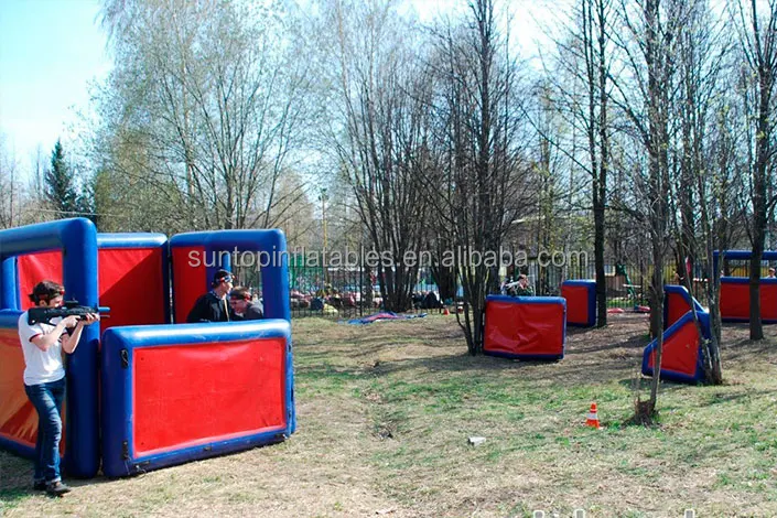 Gonflable Battle Inflatable Joust Poles Sports Arena Commercial Archery ...