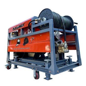 32hp-200bar Diesel Engine Industrial Wastewater High-pressure Drainage ...