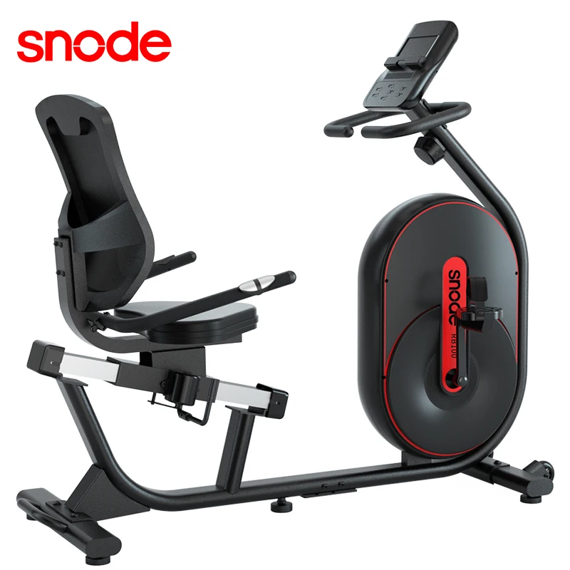 Snode Body Fit Recumbent Stationary Cardio Exercise Bike Bicycle ...