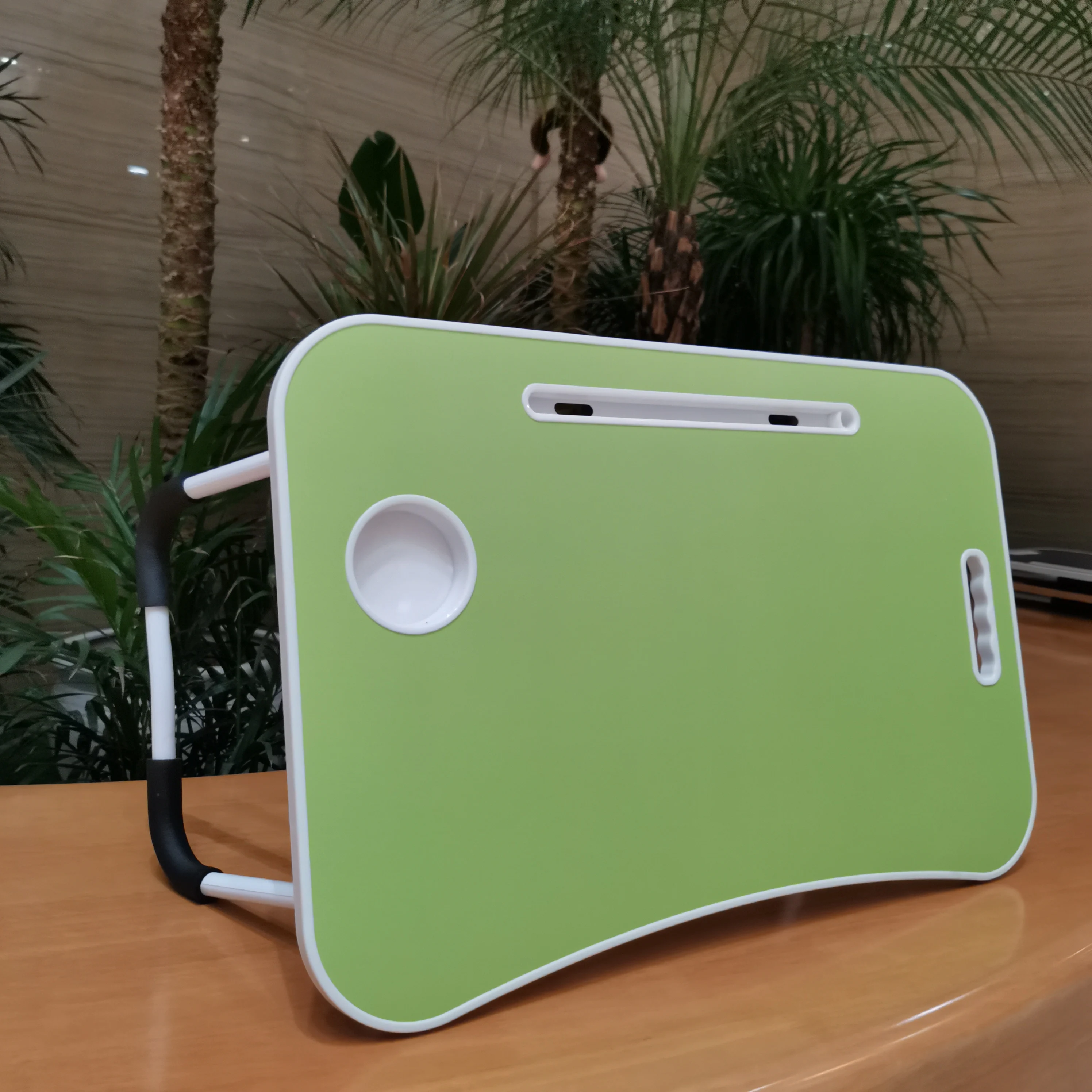 Office Home Wood Laptop Stand,Wooden Foldable Bed Table,Portable ...