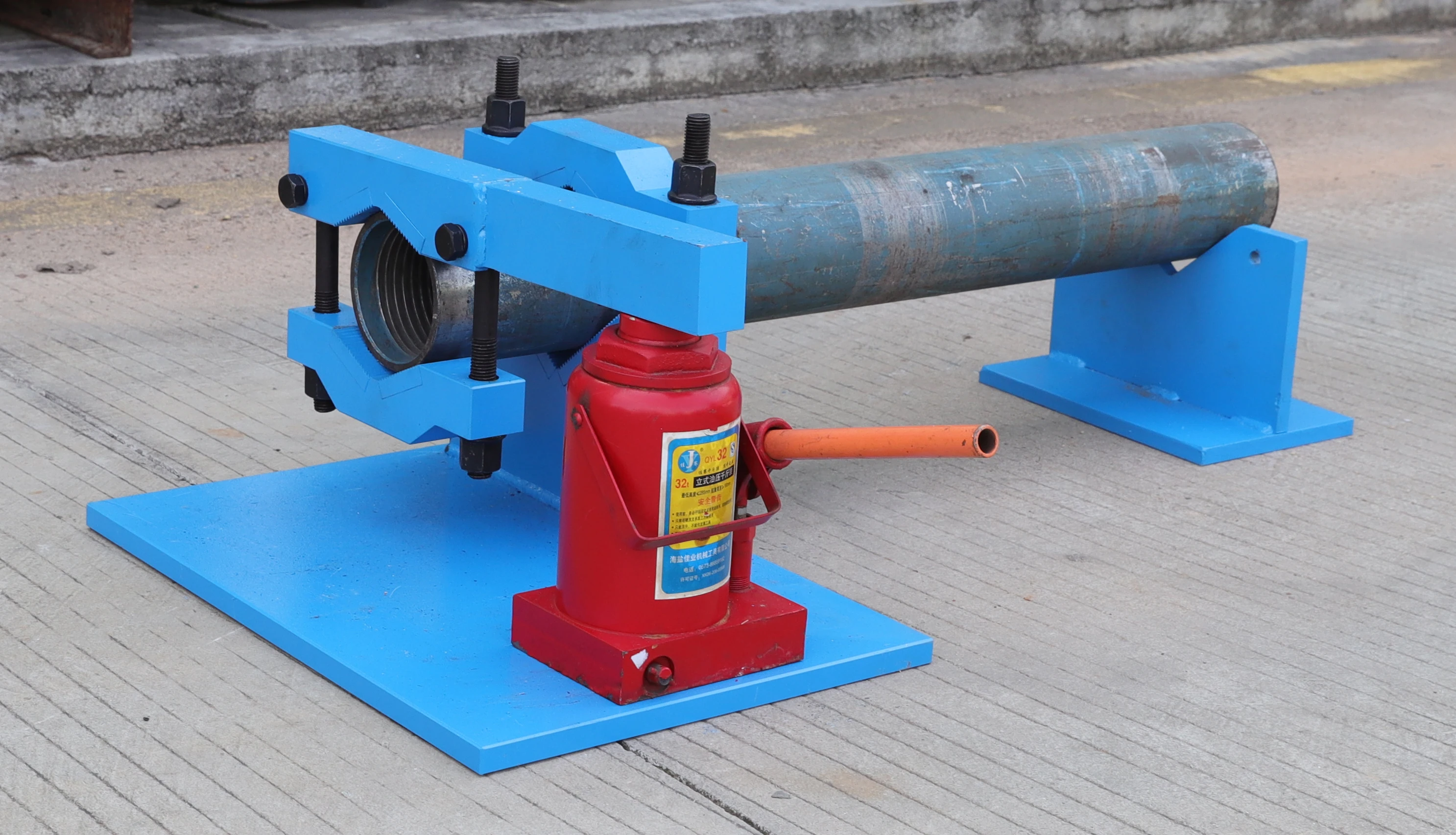 Manual Dth Hammer 3"-8" Break Out Bench 20t - Buy Dth Hammer Break Out ...