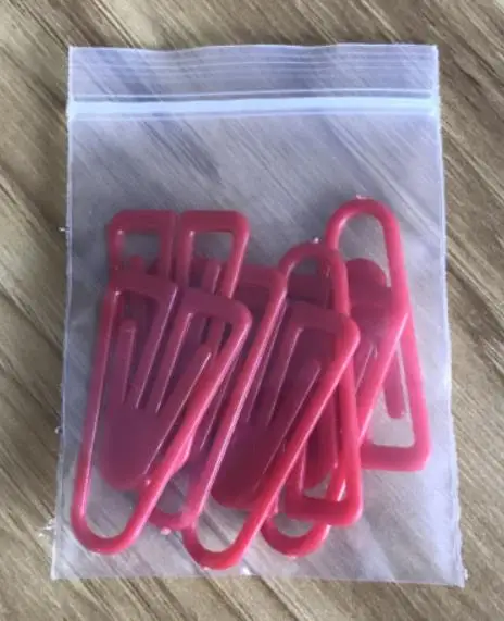 Triangle Plastic Paper Clips,1-3/8 Inch,Assorted Colors - Buy Plastic ...