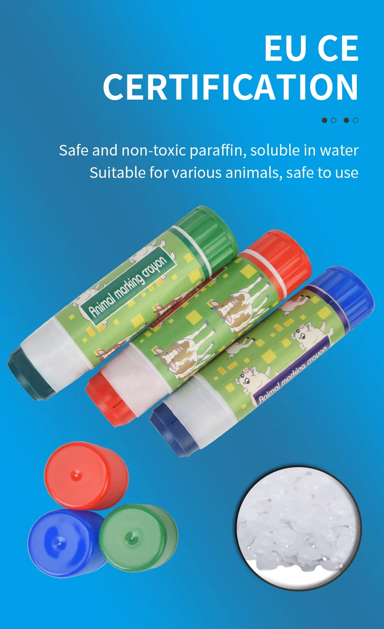 Small One Farm Equipment Veterinary Mark Pen Colorful Animal Marking ...