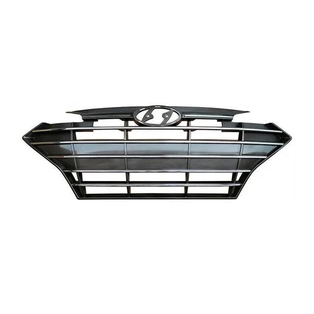 86350F2BA0 Bumper Upper Radiator Grille Mesh Chrome For Elantra 2019 ...