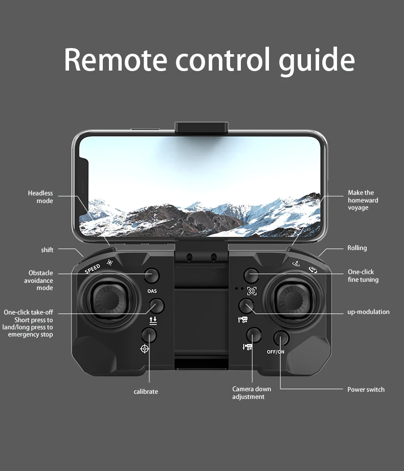 JS22 Fpv Brushless 4k Beginner Expert Dual Camera Plastic Remote ...