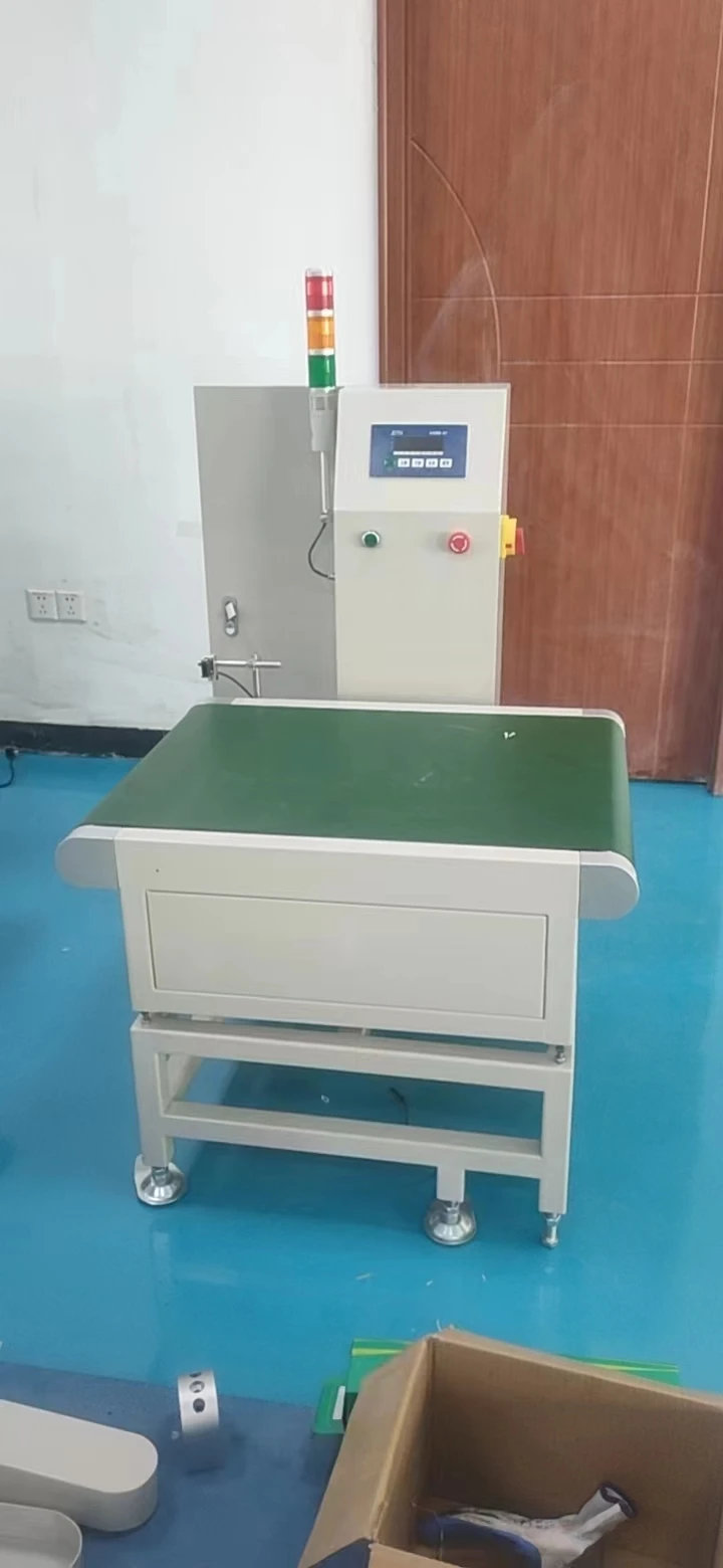 Super Automatic Weight Checker Conveyor Dynamic Carton Checkweigher Machine Check Weigher With ...