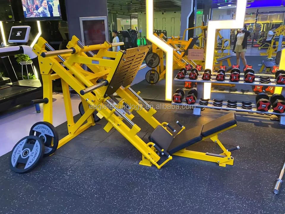 YG Fitness Plate Loaded Leg Press Machine - Linear 45 Degree