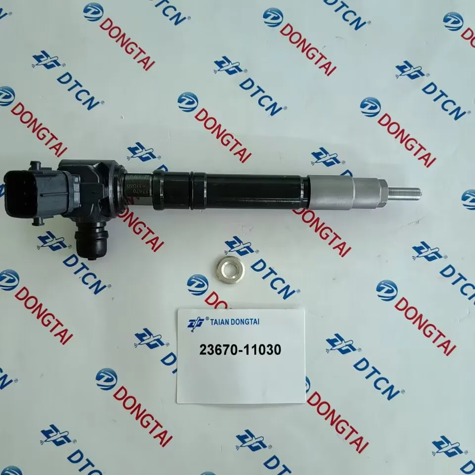 Auto Common Rail Diesel Fuel Injector 23670-11030 2367011030 For Toyota ...