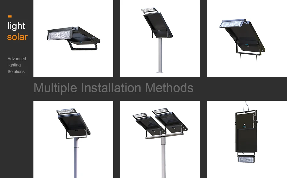Street Light Solar Billboard 20w 30w Commercial Advertising Power Light