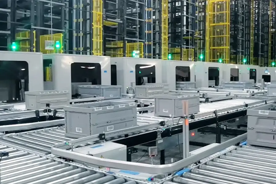 AGV CTU Industrial ASRS Warehouse Automation Storage Picking Stackable ...