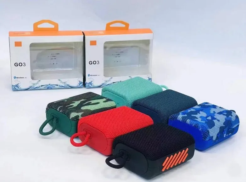 Customizable Go3 Portable Mini Speaker Outdoor Waterproof Go 3 Wireless ...