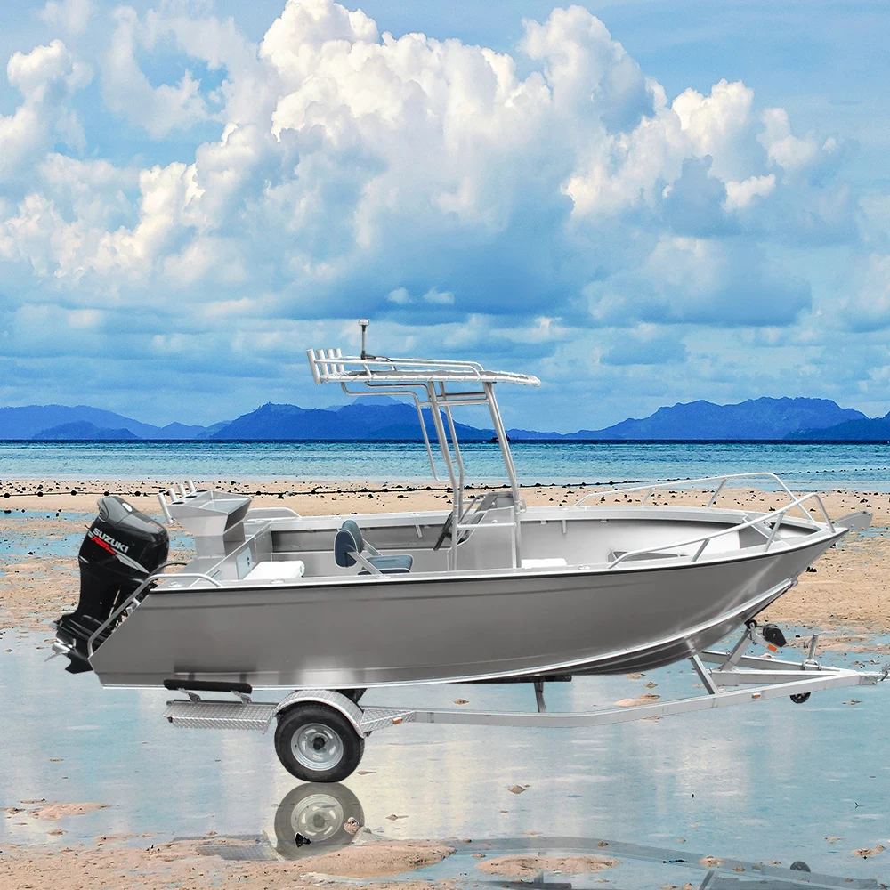 Alibaba.com: Kinocean J490 Aluminum Speed Jon Boat with console and ...