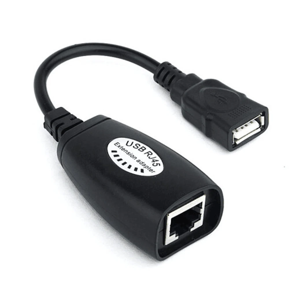 Portable Usb Cat5 Cat6 Rj45 Lan Usb2.0 Male To Rj45 Cable Usb Female To ...